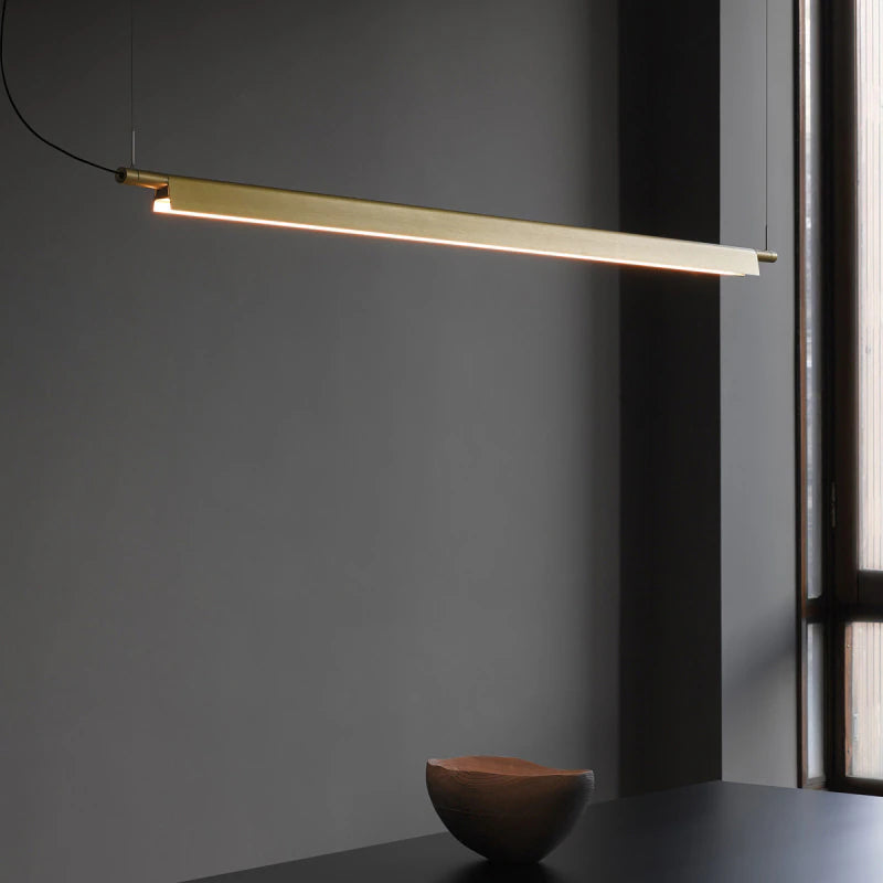 Savanna - Built in LED contemporary linear suspended light – CASAVITA